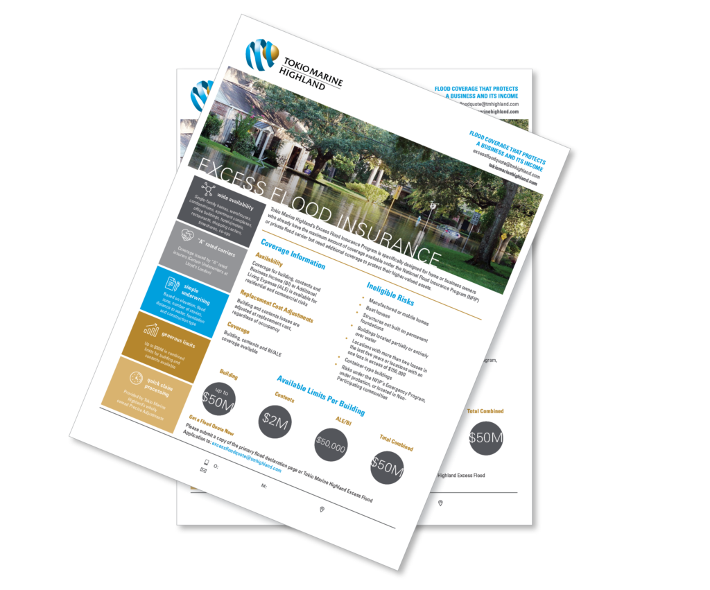 Private Flood Insurance - Get a Flood Insurance Quote | Tokio Marine ...